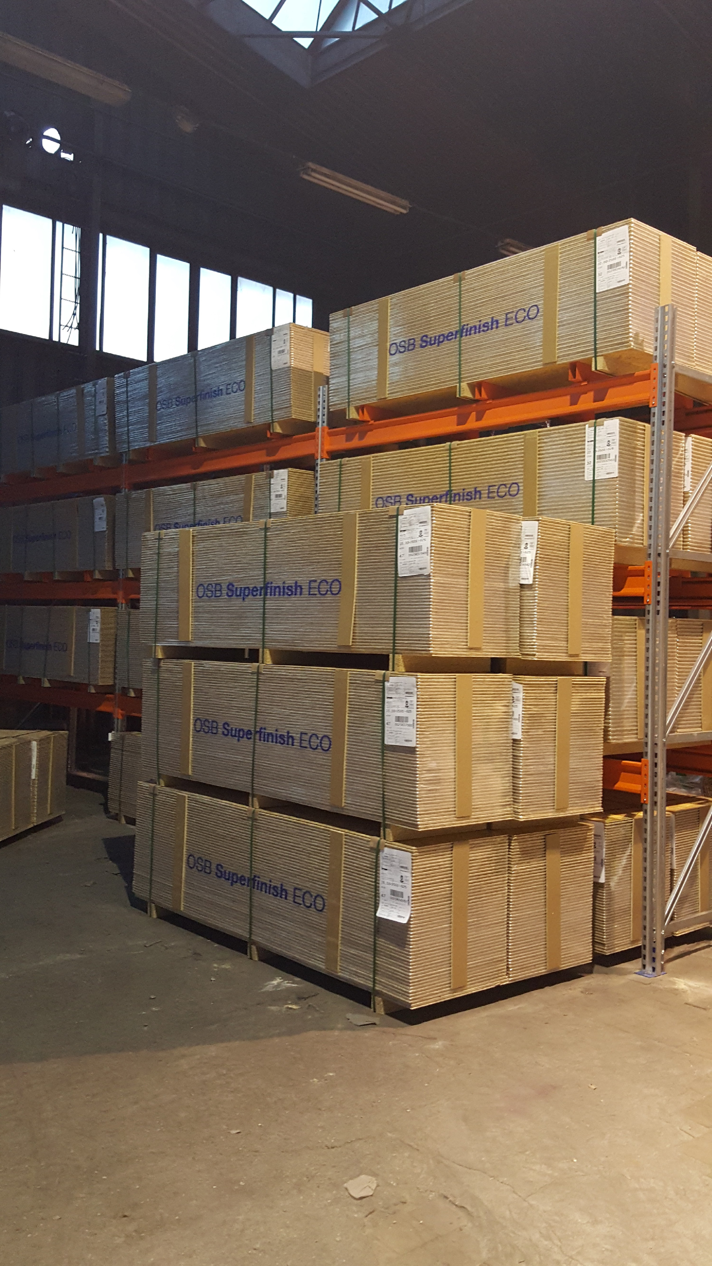 OSB deska 4 PD nebroušená 12 mm (2500x625) paleta KRONOSPAN ...