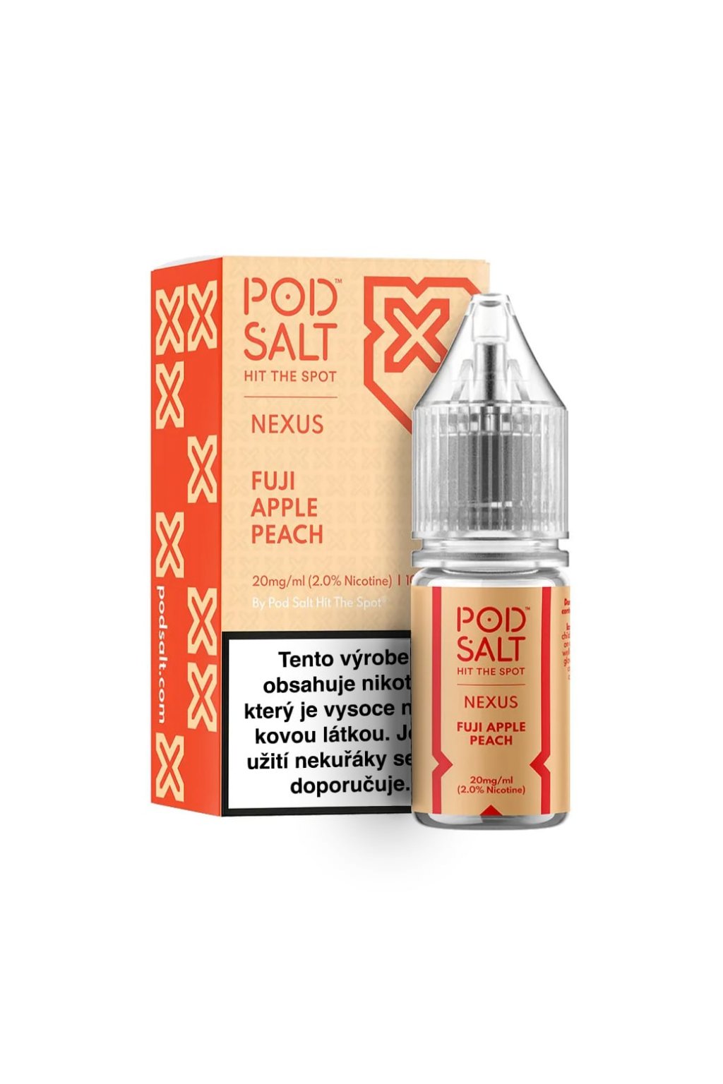 E-liquid POD SALT NEXUS Fuji Apple Peach - Nordiction.cz