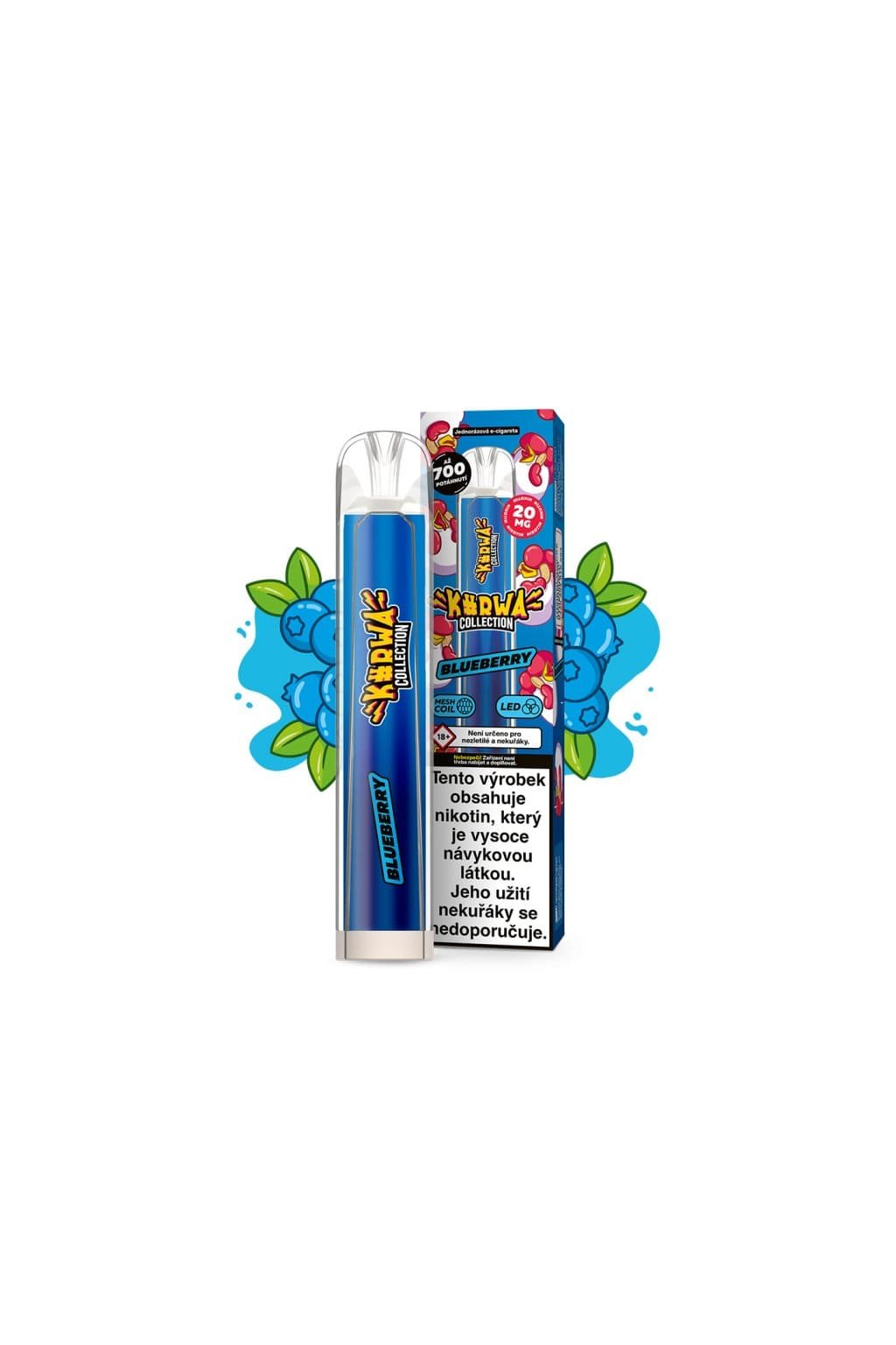 Kurwa Collection Blueberry Jednorázová E Cigareta
