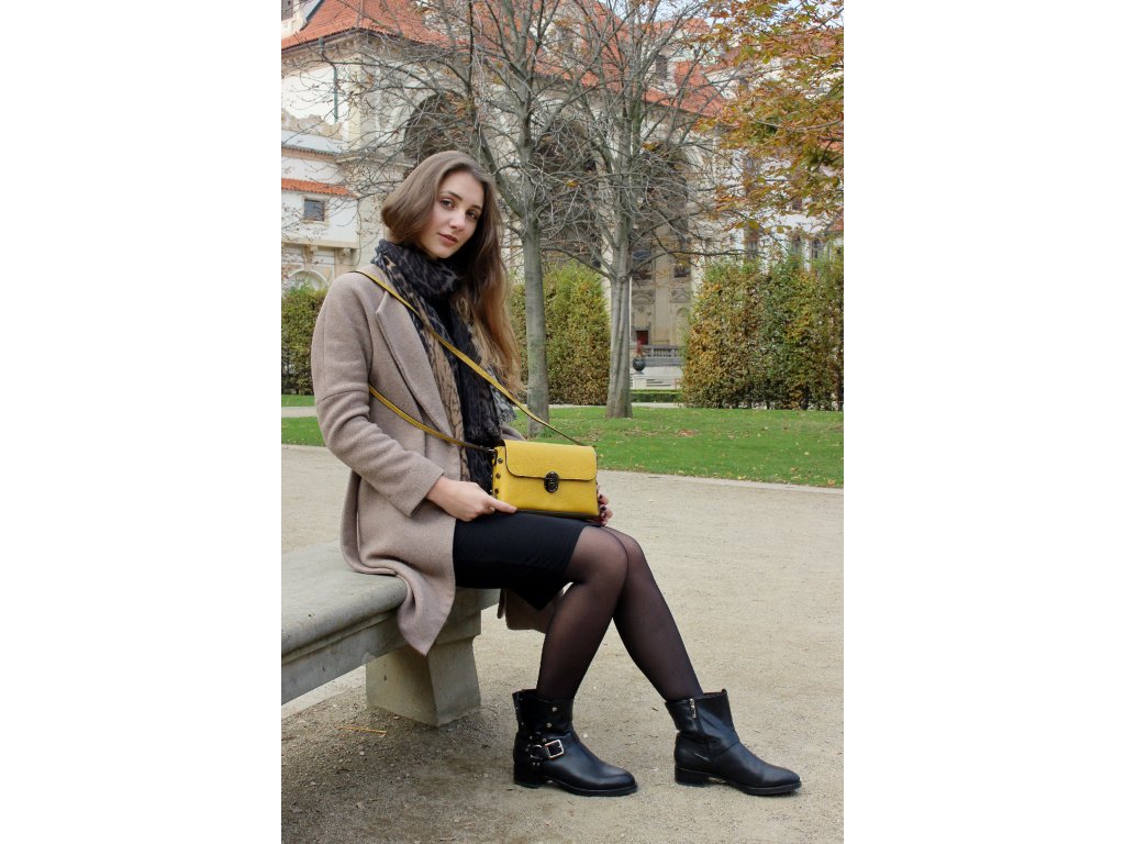 Astrid Camel - Talianske kožené kabelky