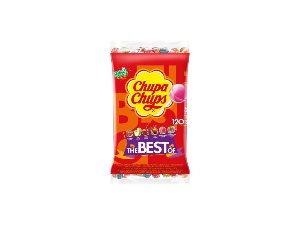 Chupa Chups Lízátka (balení/120 ks) 1,44kg - The best of - Numberoplus.cz Chupa Chups Lízátka (balení/120 ks) 1,44kg - The best of - Numberoplus.cz
