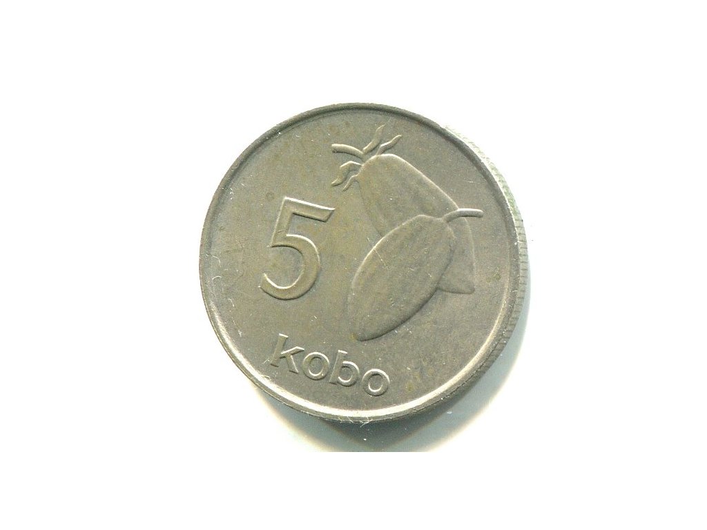 NIGÉRIE. 5 kobo 1974. - Numismatika Ostrava