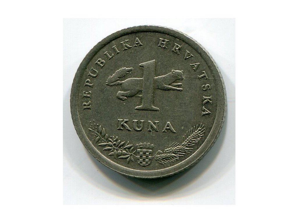 CHORVATSKO. 1 kuna 1997. - Numismatika Ostrava
