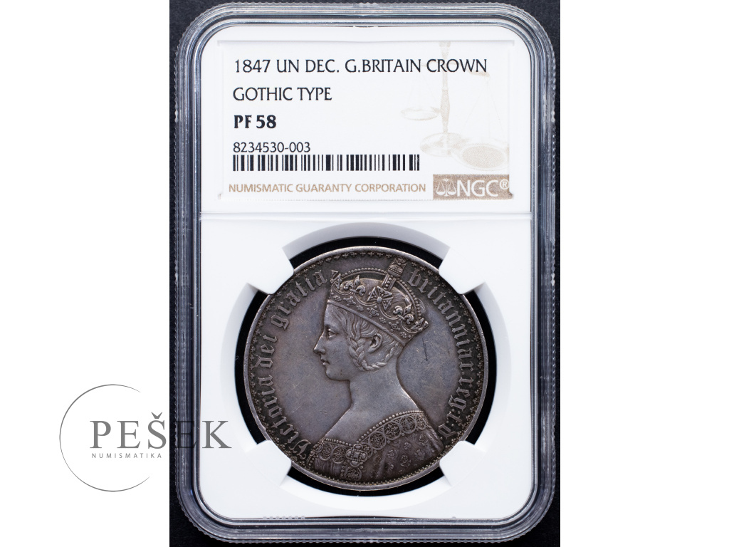 1 Crown 1847 • Numismatika Pešek