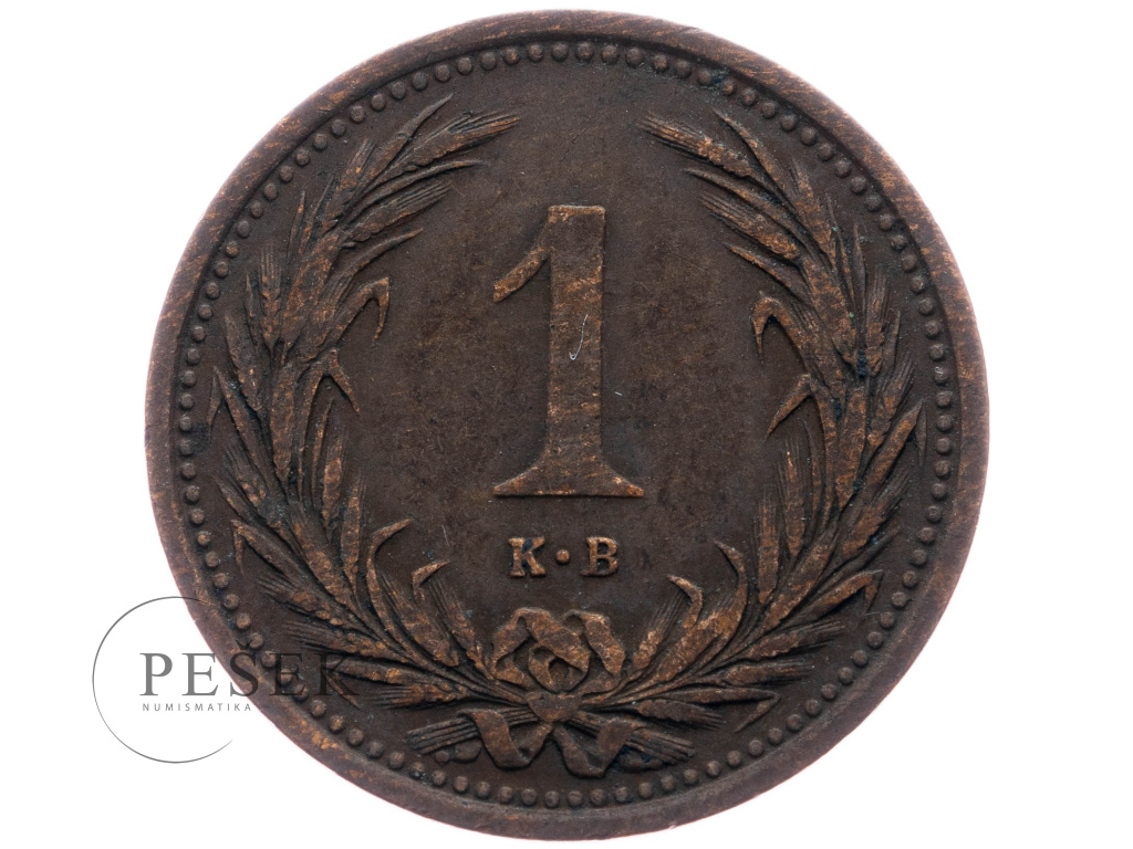 1 Fillér 1893 • Numismatika Pešek