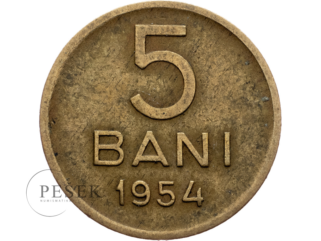 5 Bani 1954 • Numismatika Pešek