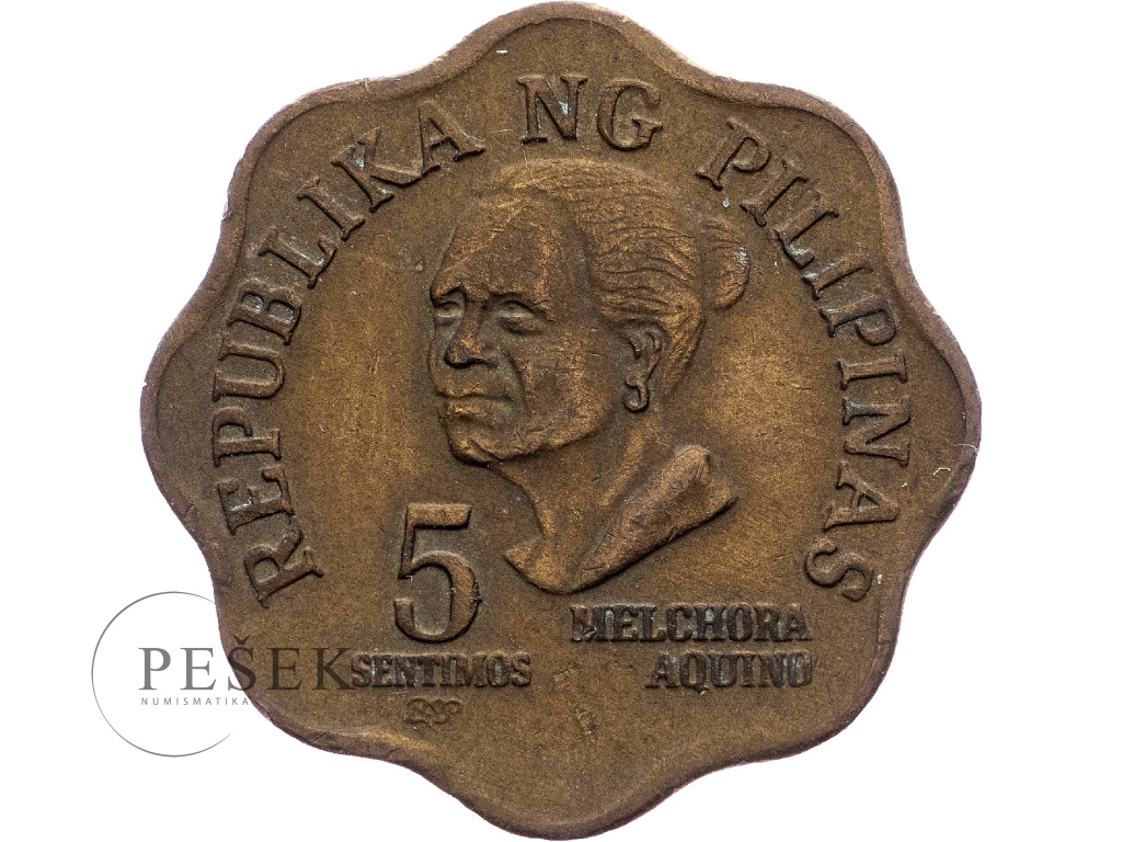 5 Sentimos 1979 • Numismatika Pešek