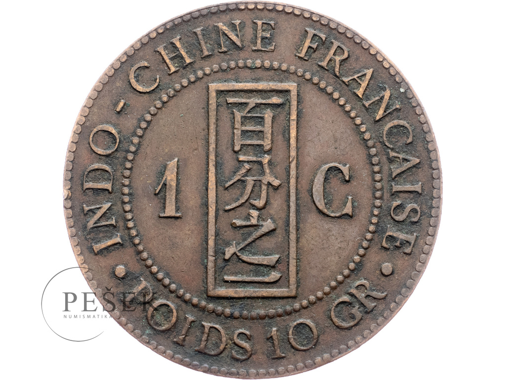 1 Centime 1892 • Numismatika Pešek