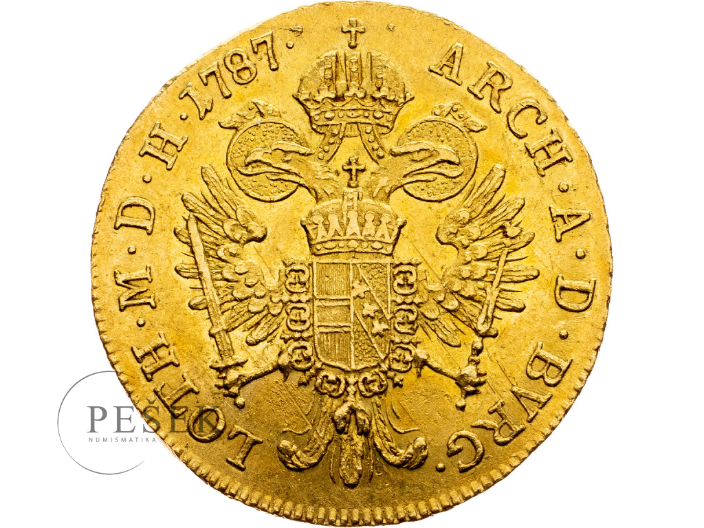 1 Dukát 1787 • Numismatika Pešek