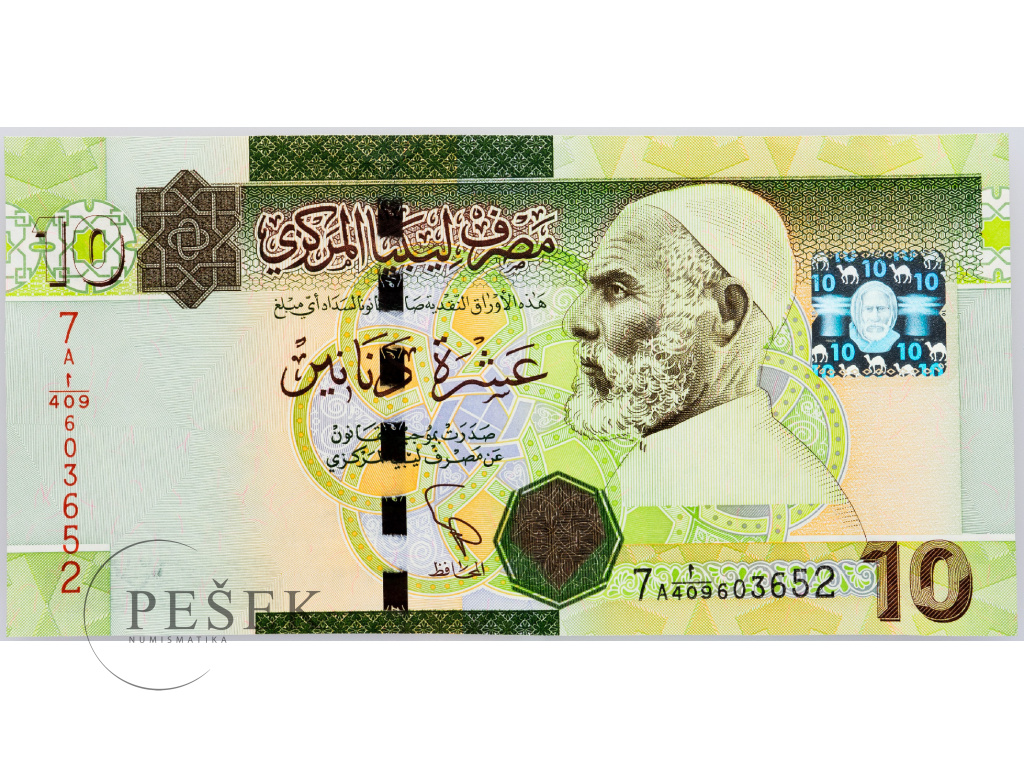 10 Dinars 2011 • Numismatika Pešek