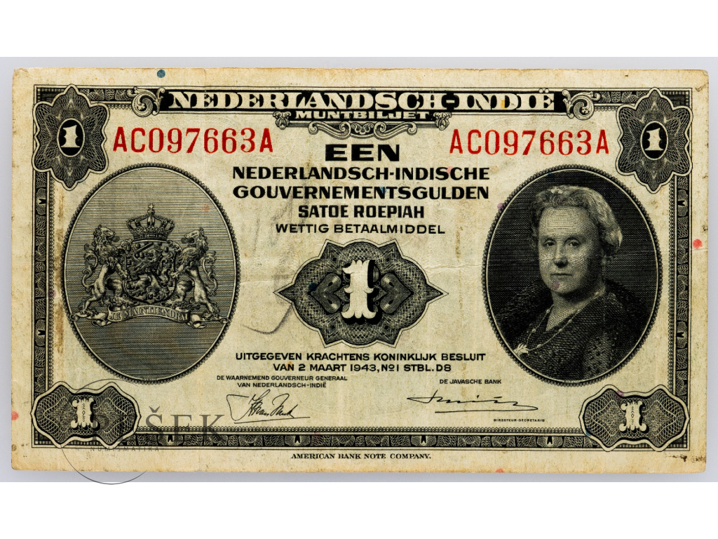 1 Gulden 1943 • Numismatika Pešek