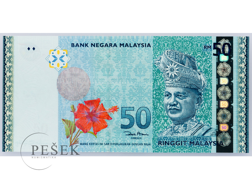50 Ringgit 2012 • Numismatika Pešek