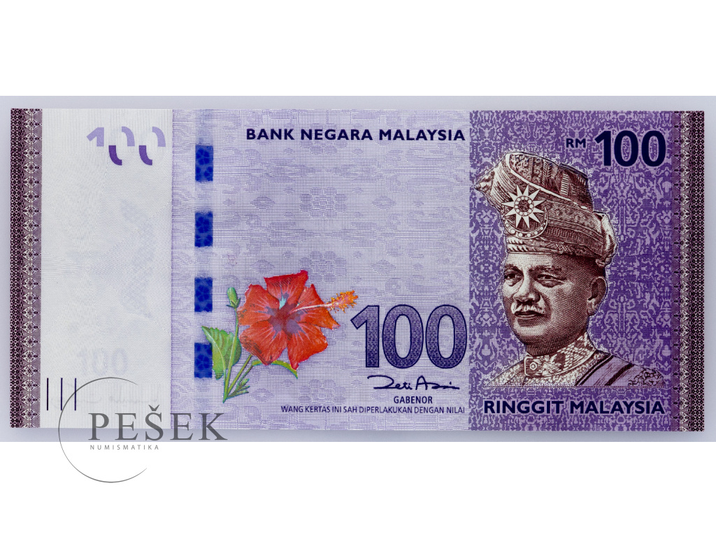 100 Ringgit 2012 • Numismatika Pešek