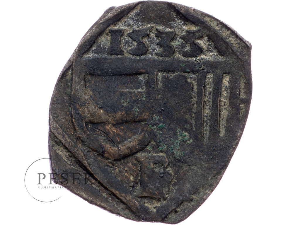 1 Fenik 1535 • Numismatika Pešek