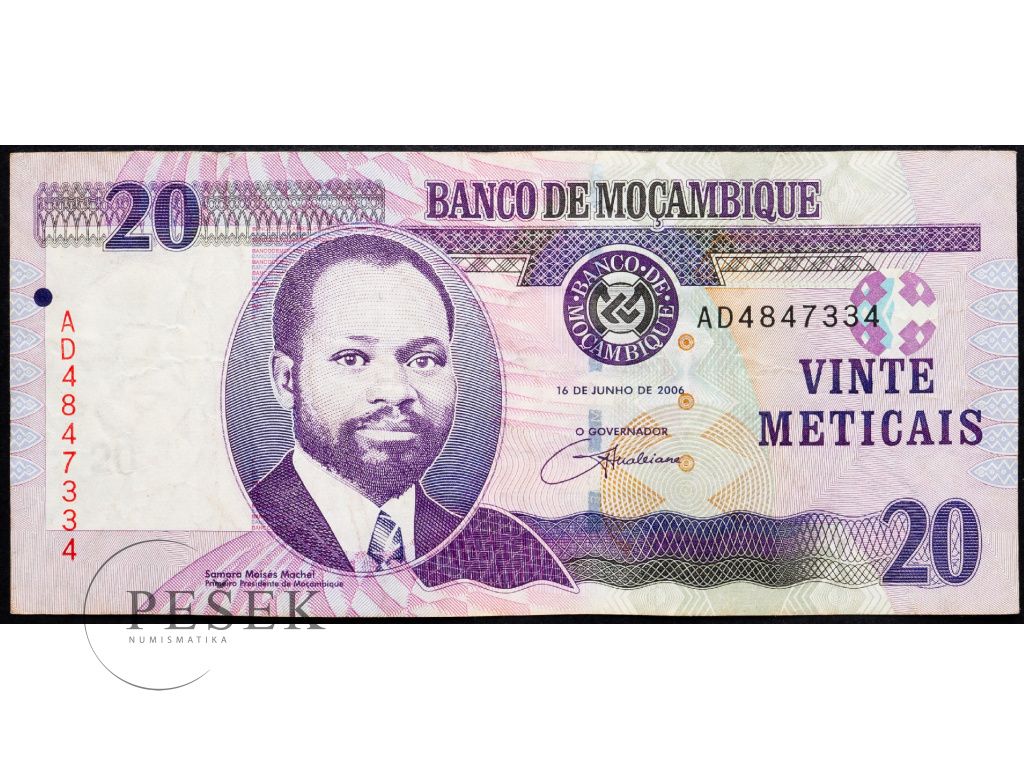 20 Meticais 2006 • Numismatika Pešek