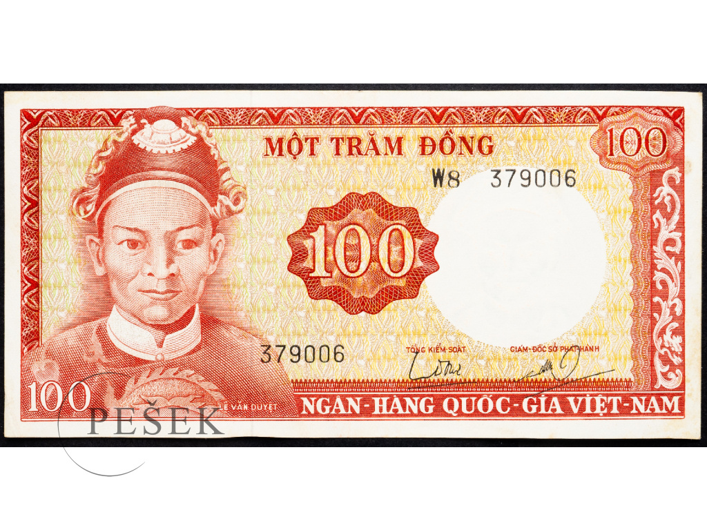 100 Dong 1966 • Numismatika Pešek