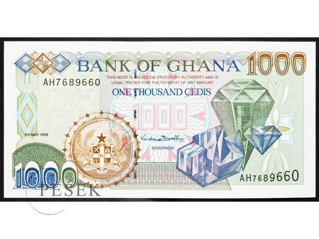 1000 Cedis 1998 Numismatika Pe ek 1000-cedis-1998-numismatika-pe-ek