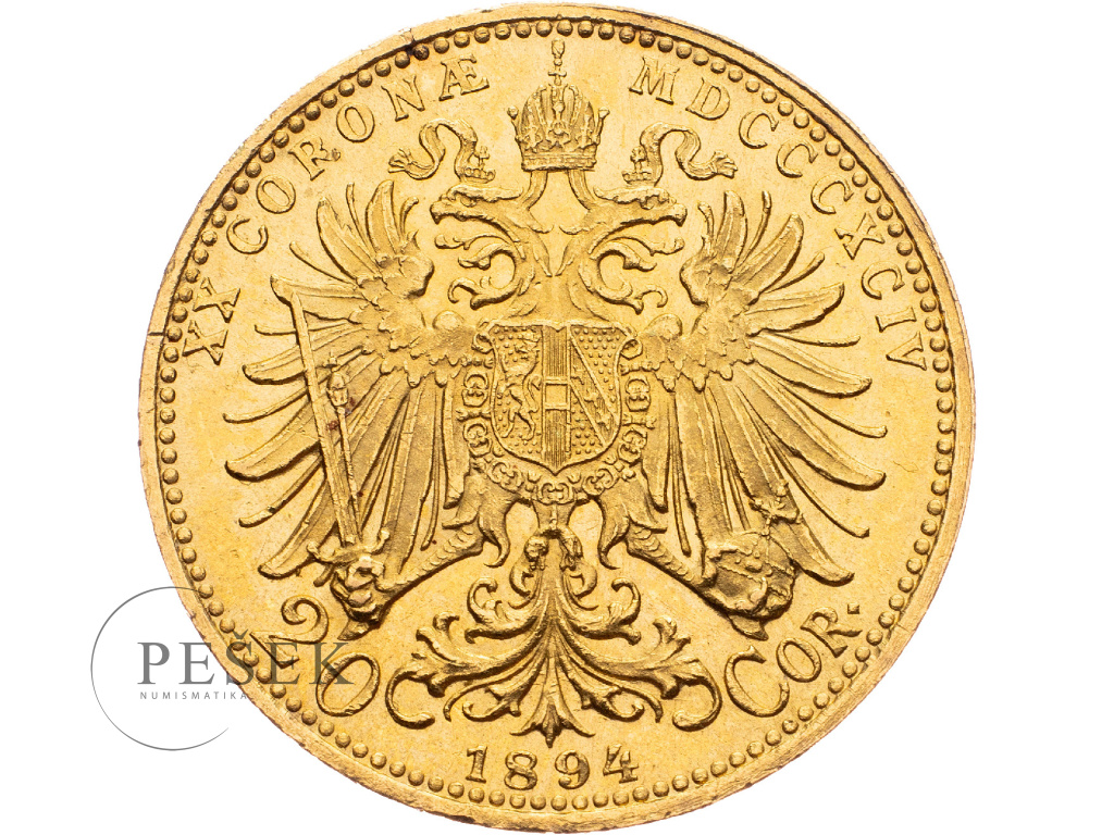 20 Koruna 1894 Numismatika Pe ek 20-koruna-1894-numismatika-pe-ek