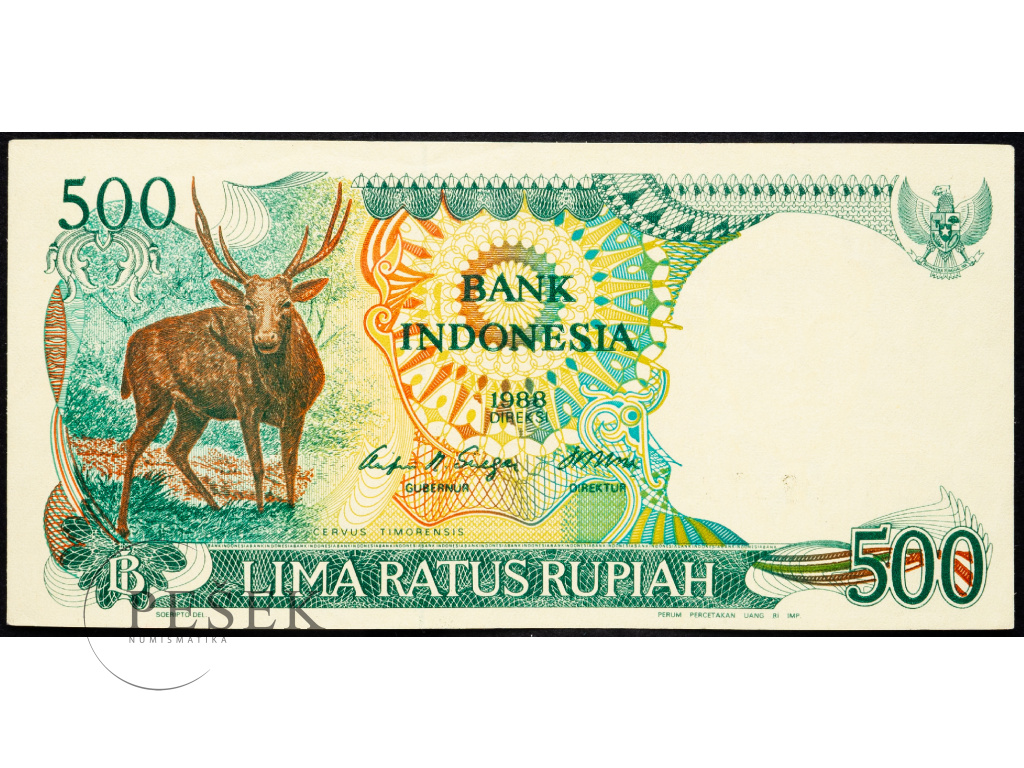 500 Rupiah 1988 • Numismatika Pešek