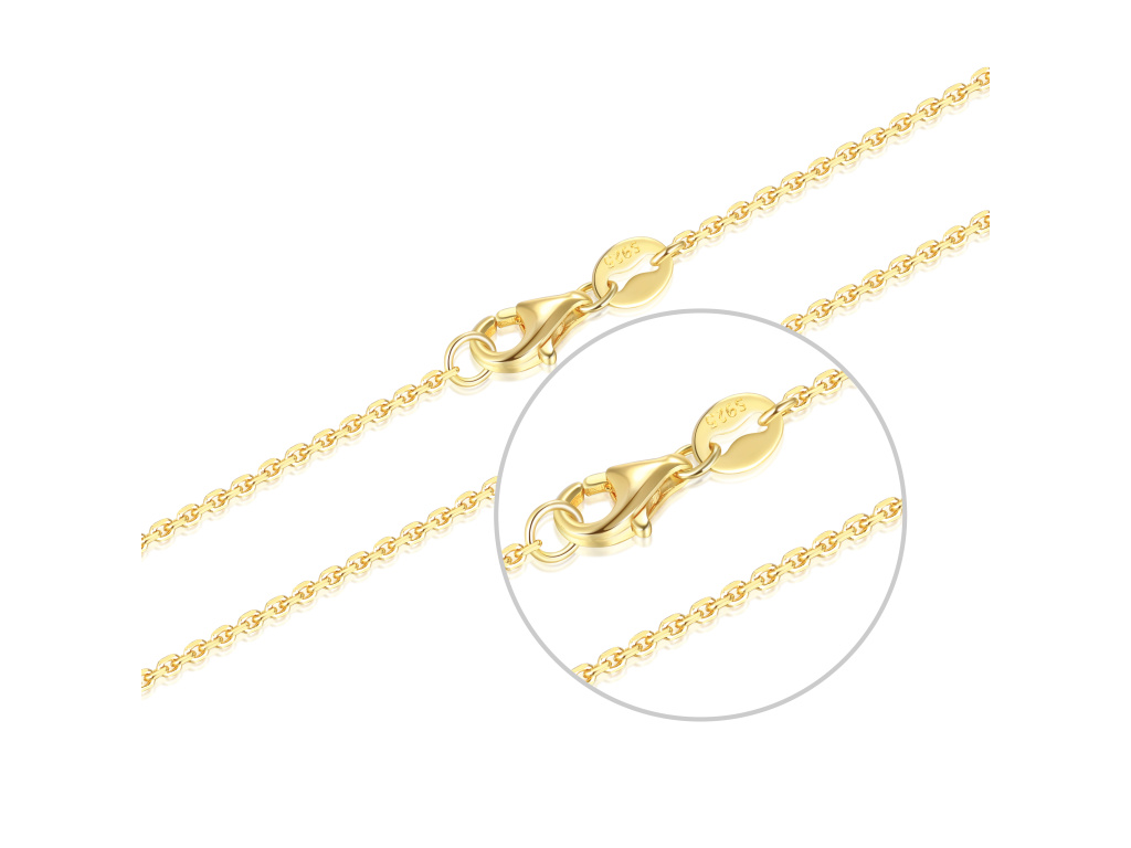 8600 Stříbrný 55cm řetízek ALEX GOLD Ag 925; ≤2,1 g. - Stříbrné šperky Olivie.cz