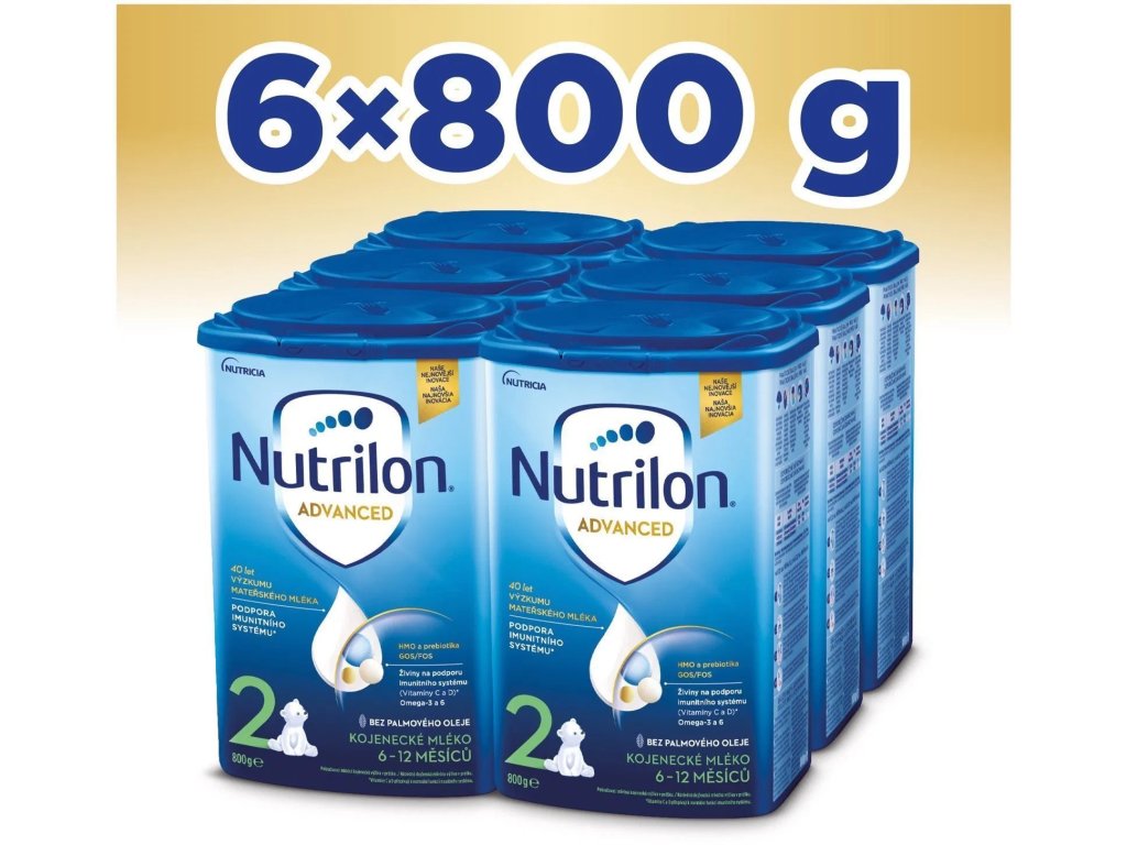 Nutrilon 2 Advanced 6x800g - ONLINE SÁMOŠKA