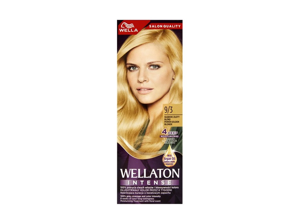 Wella Wellaton Intense Color Cream krémová barva na vlasy 9/3 zlatá ...