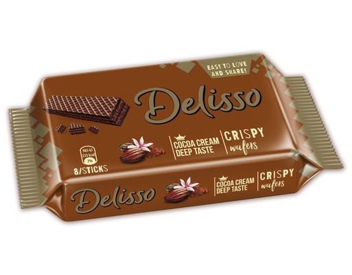 DELISSO 40g, kakaové oplatky s kakaovým krém - Opamarket