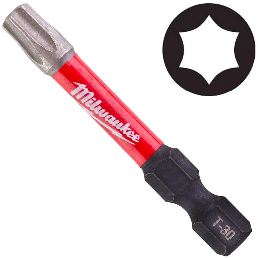 TX-30 - 50mm - 1ks - Bit Milwaukee Shockwave TORX - Oramat