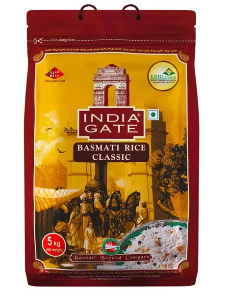 India Gate Basmati ryža 5 kg - Orient-Food.sk