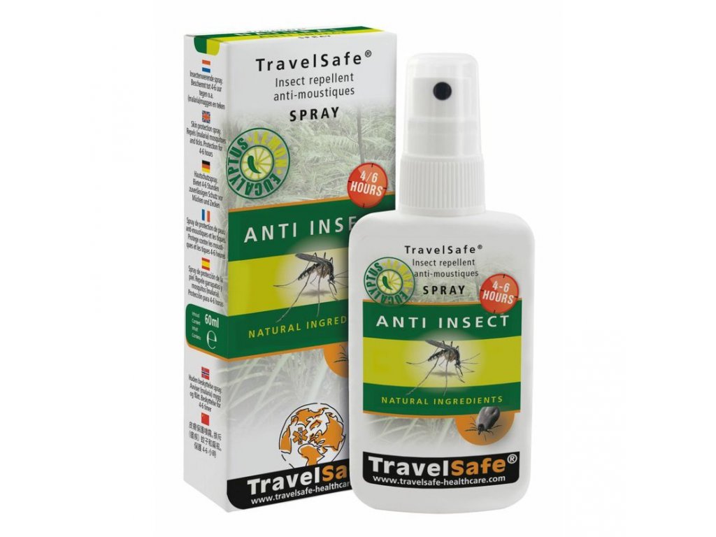 Repelent TravelSafe Anti-Insect Spray 60 ml