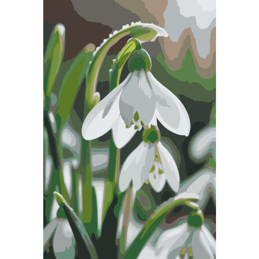 snowdrop art