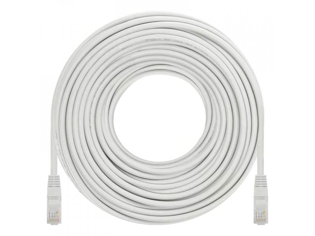 Kabel na internet 25m s koncovkami RJ45 UTP 5E - Palmat.cz