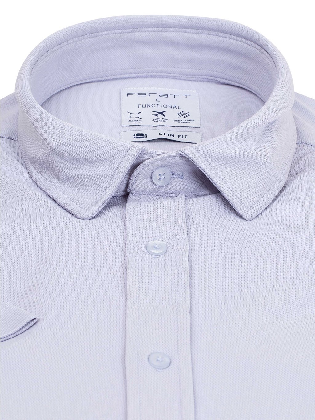 Pánské společenské a volnočasové košile - FERATT pánská móda