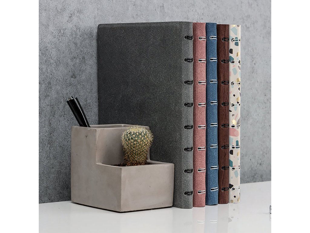 Filofax Notebook Architexture A5 - Concrete - Paperlove