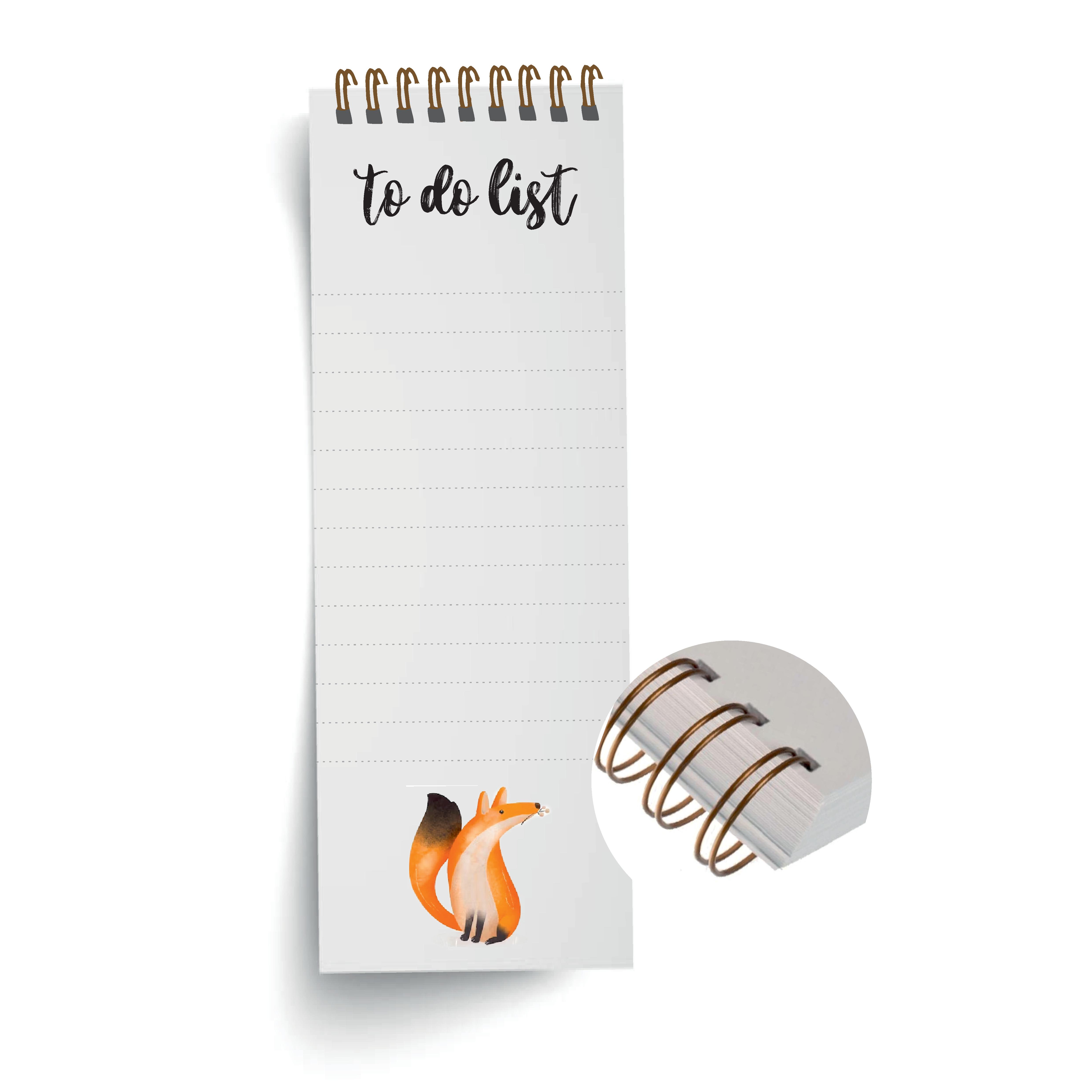 To do list Liška - Papire.cz