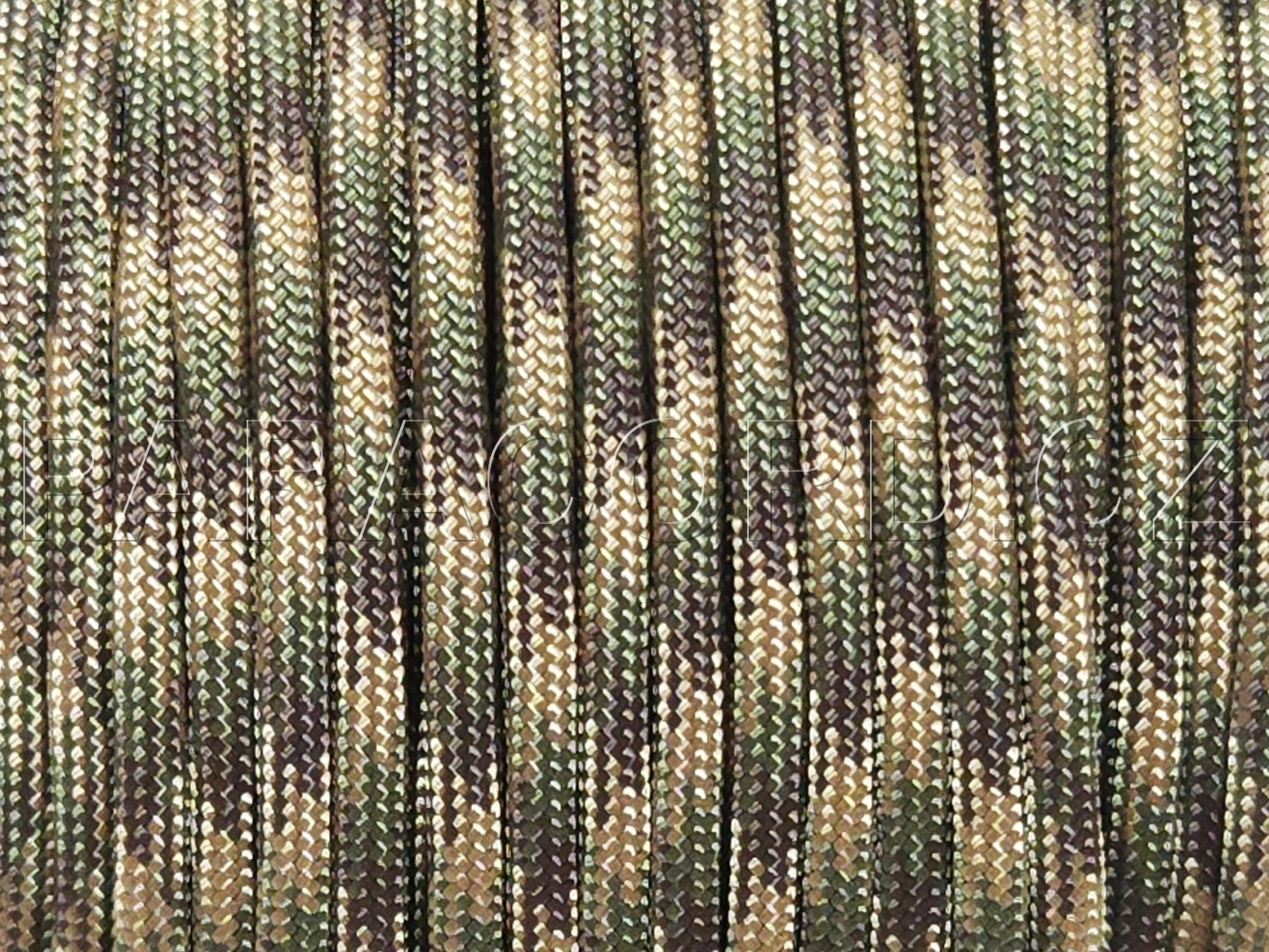 Paracord 550 - FRENCH CAMO - PARACORD.CZ