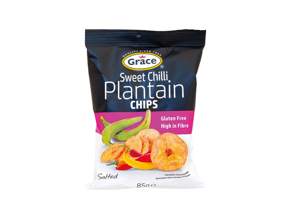 Banánové chipsy Sladké chilli 85g - ParkFit