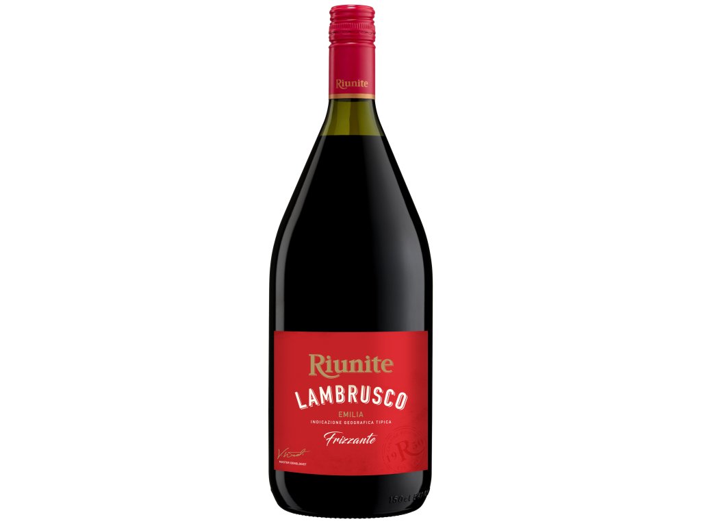 Gruppo Italiano Vini Lambrusco Rosso Emilia dolce/sladké IGT RIUNITE 1 ...