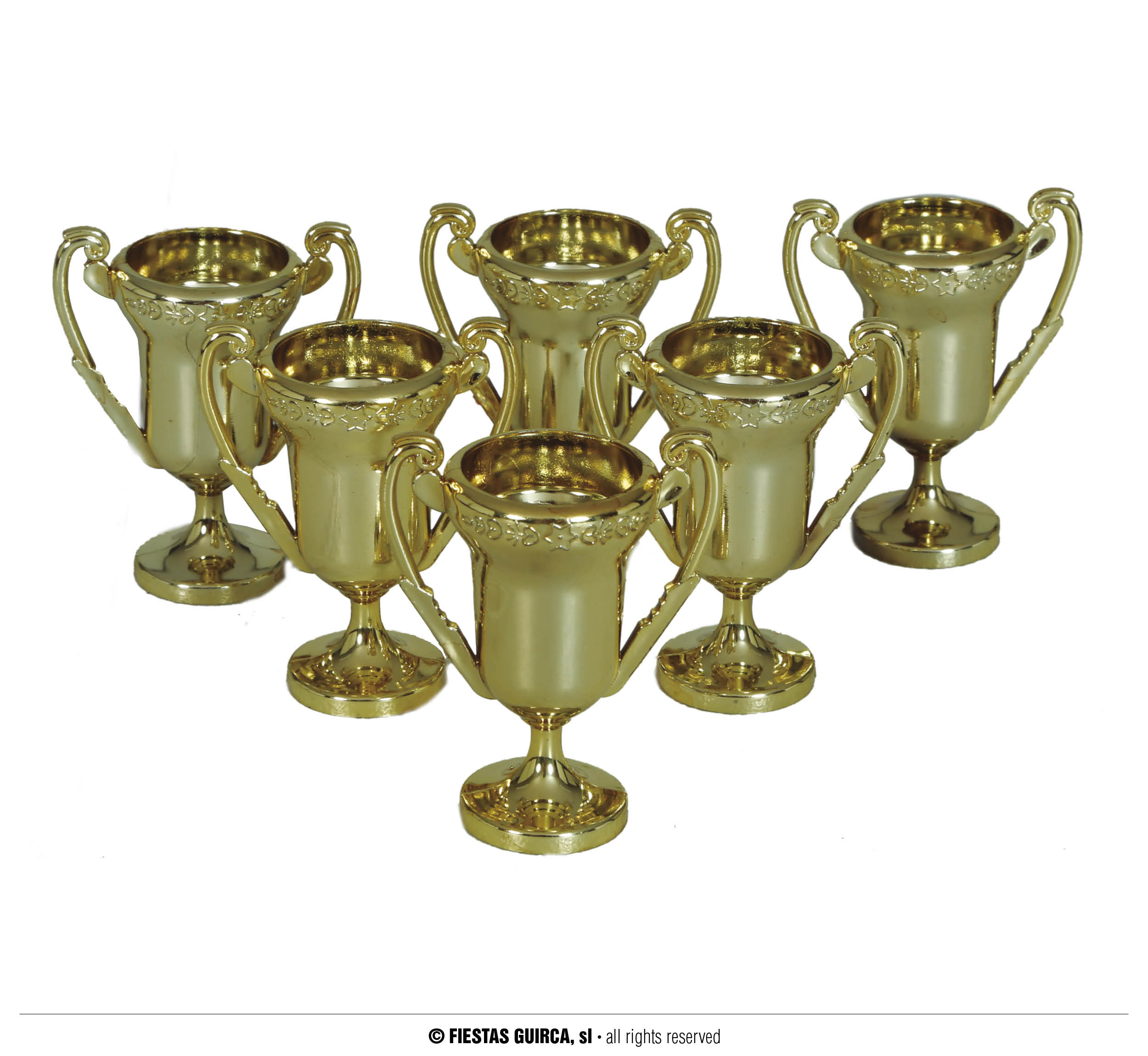 Sada trofejí - pohárů 6 kusů