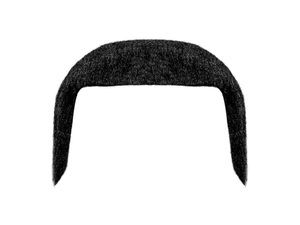 Retro knír černý 70.léta | PARTYON.cz