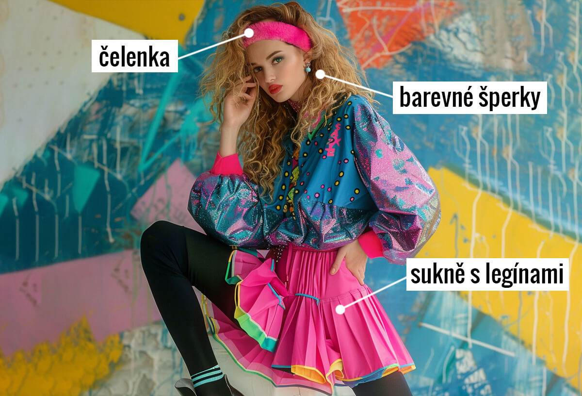 Retro oblečení 80. léta - Jak se obléct na disco párty ve stylu ...