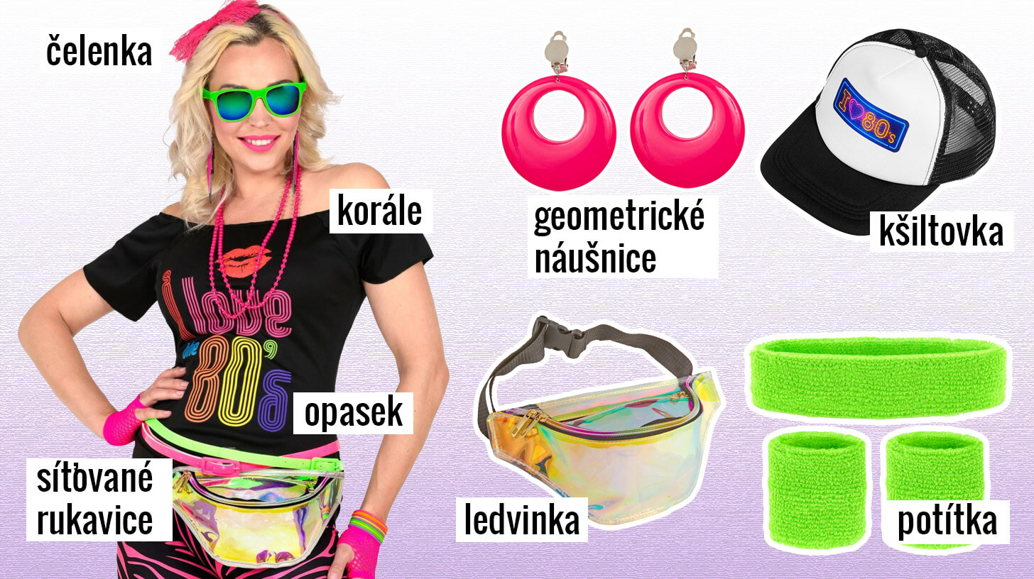 Retro oblečení 80. léta - Jak se obléct na disco párty ve stylu ...