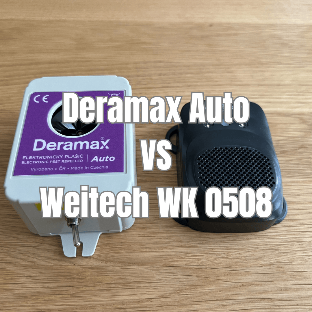 Který odpuzovač kun: Deramax Auto nebo Weitech WK0508