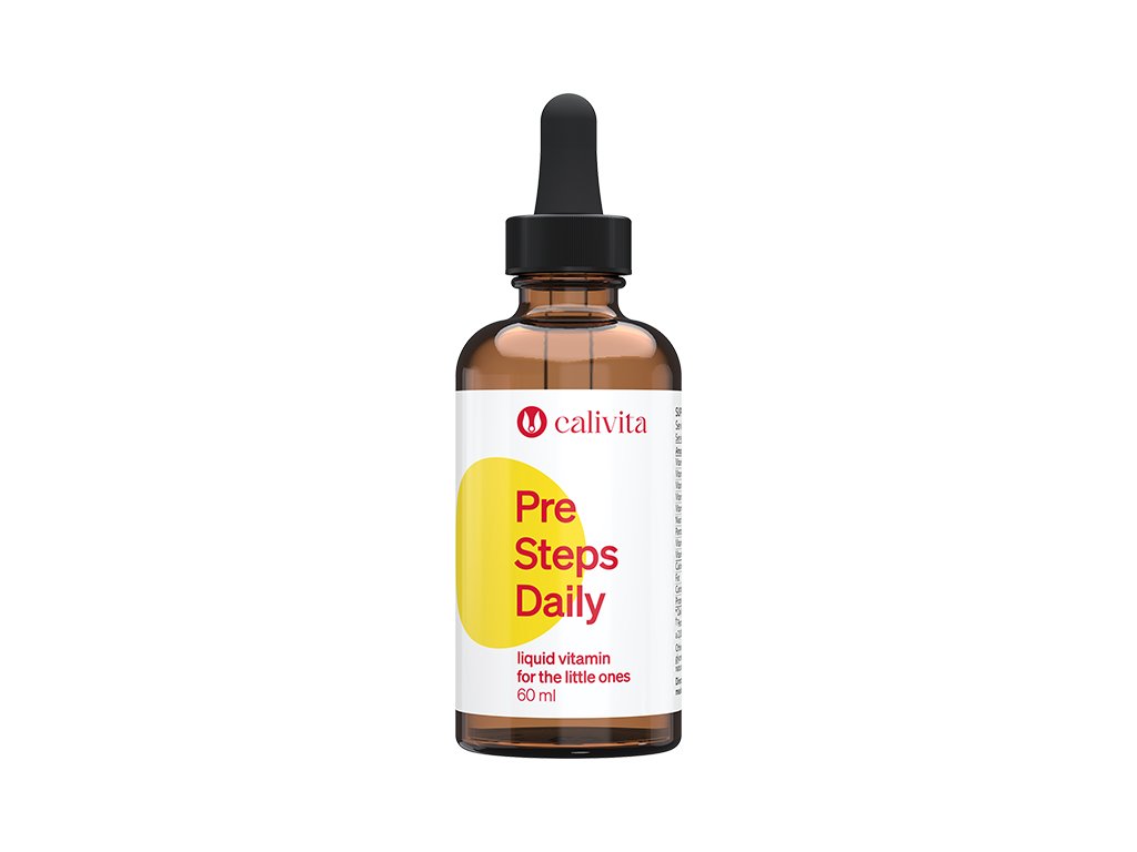 Pre Steps Daily (60 ml) Tekutý vitamín pre najmenších - Pecat-Zdravia.sk