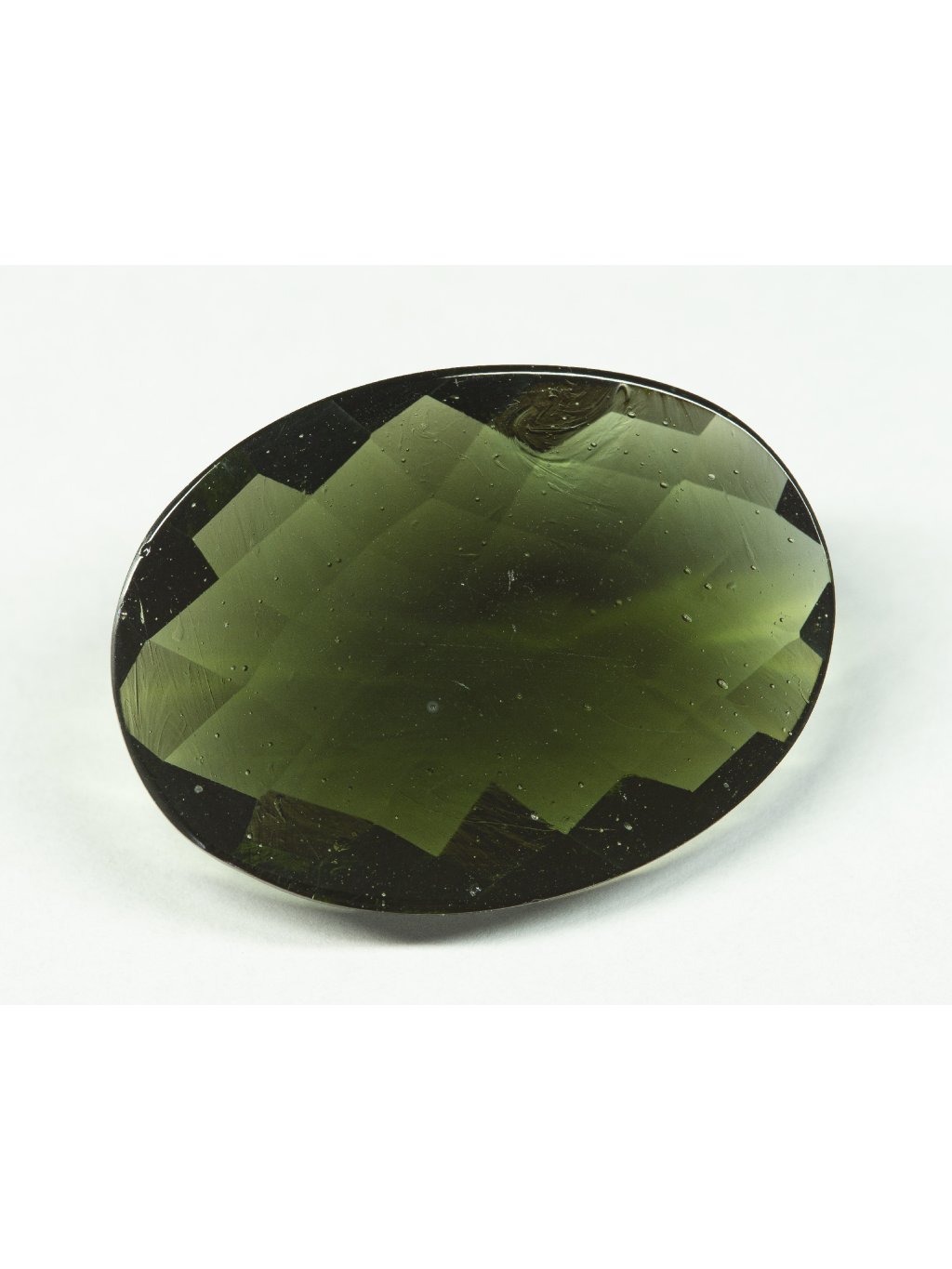 Faceted moldavite - PeltramMinerals