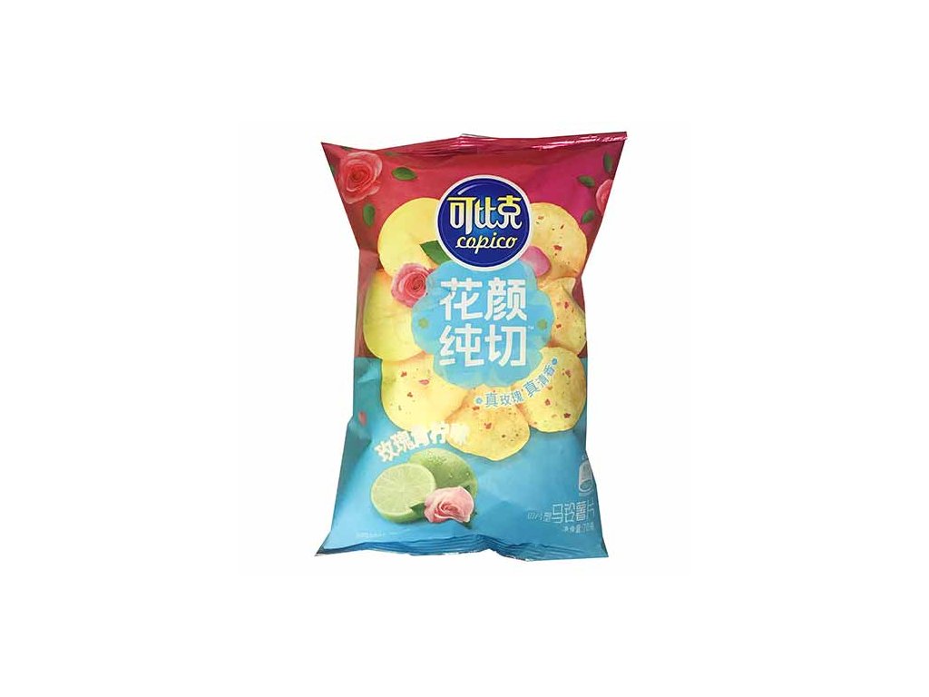 Copico Chips Rose & Lemon 70g CHN - Americké, Asijské, Evropské ...