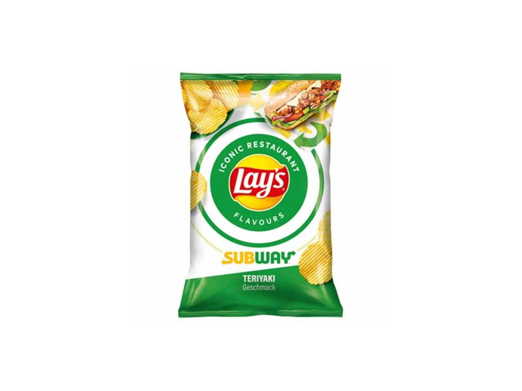Lay's Subway Teriyaki 150g DEU - Americké, Asijské, Evropské sladkosti ...