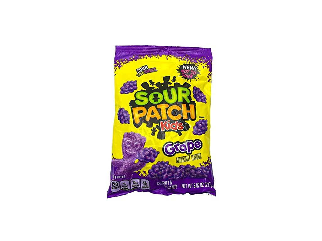 Sour Patch Kids Grape 143g USA - Americké, Asijské, Evropské sladkosti ...