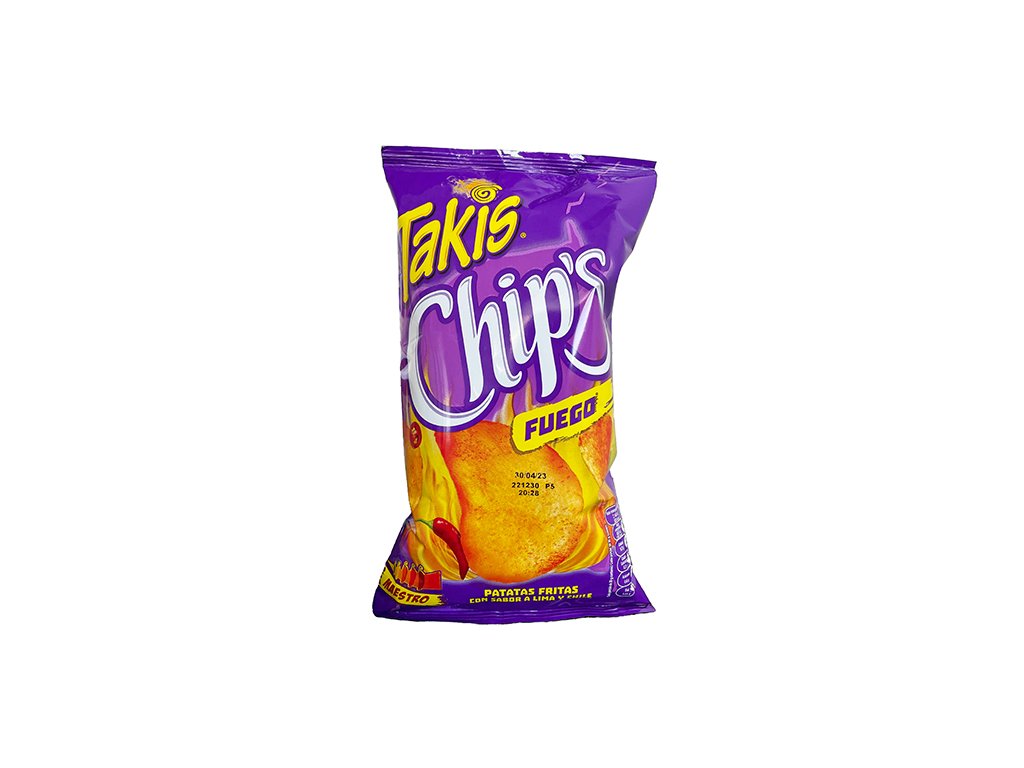Takis Chip's Fuego 80g ESP - Americké, Asijské, Evropské sladkosti ...