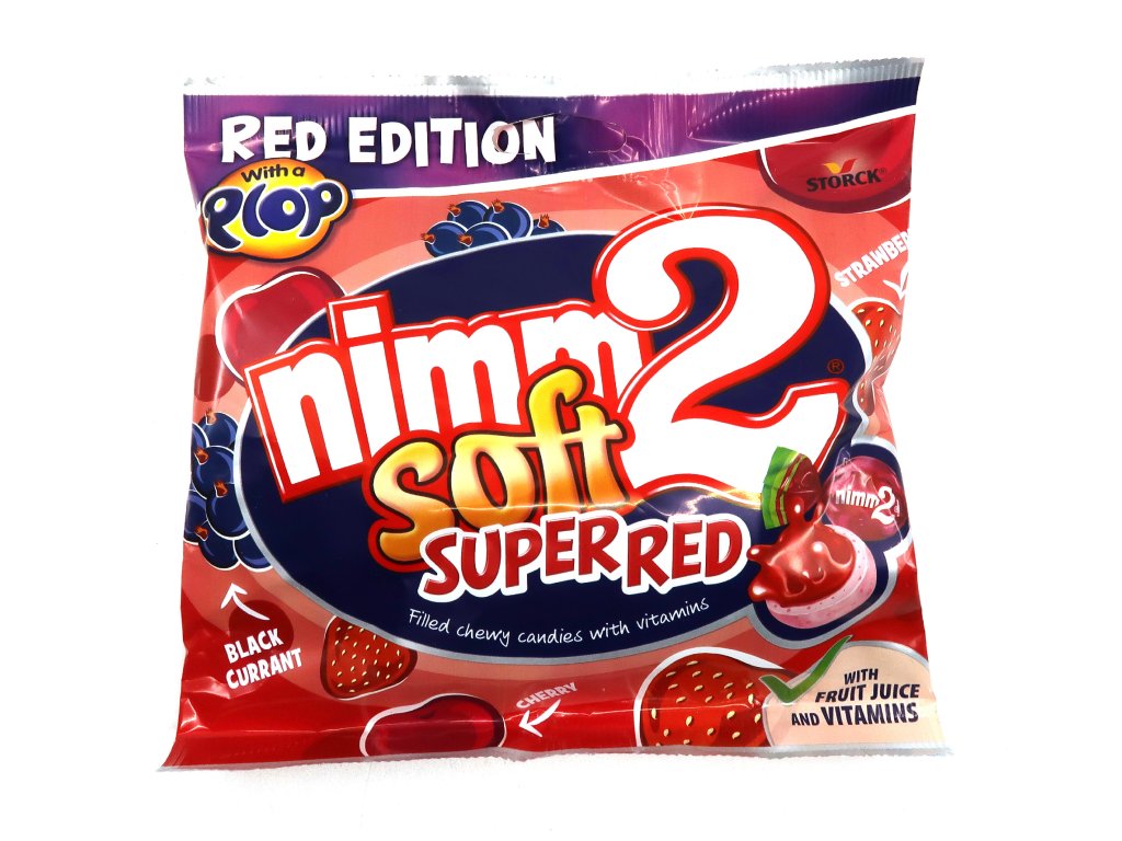 Nimm2 Soft Super Red 90g - Americké, Asijské, Evropské sladkosti ...
